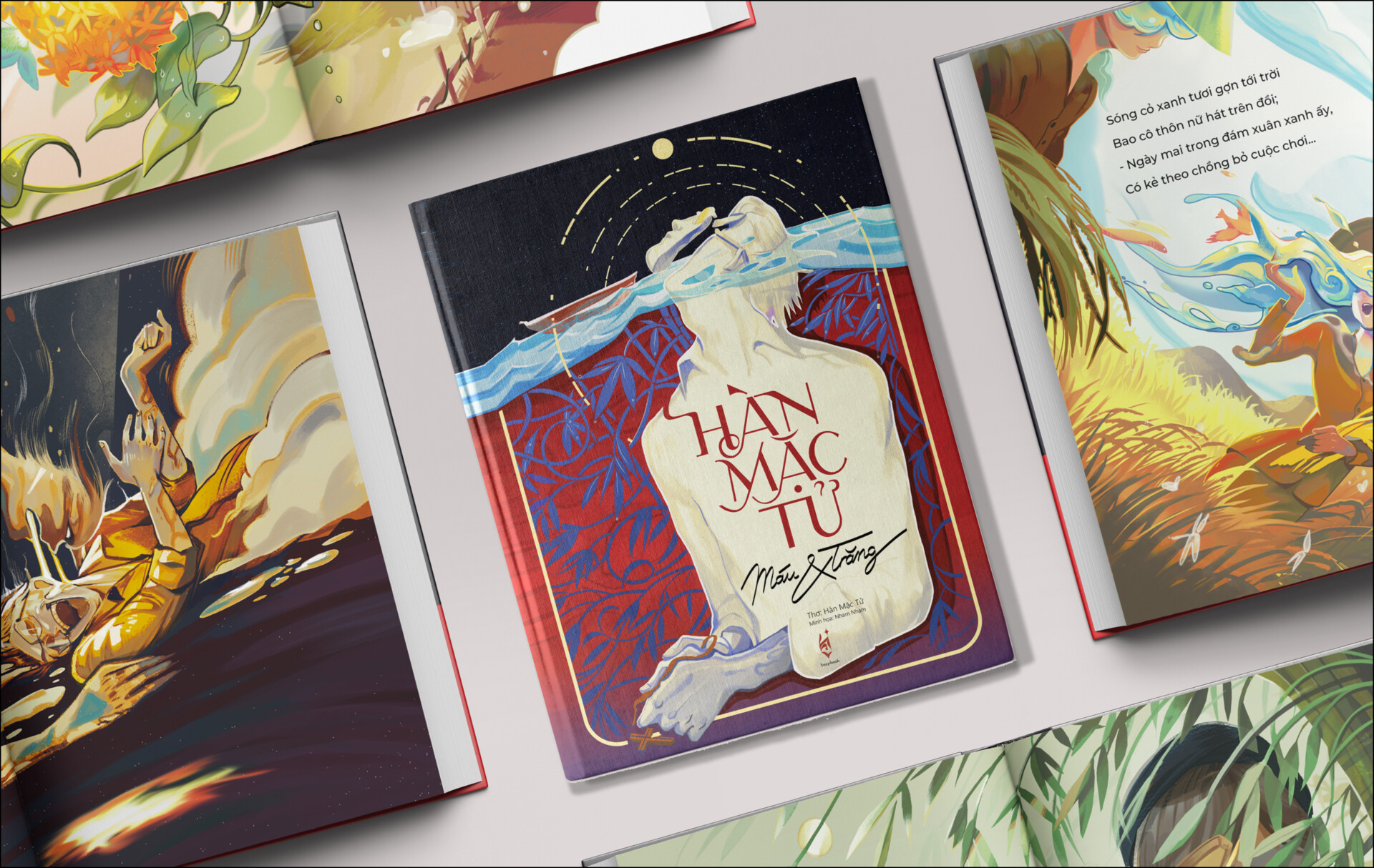 ArtStation - Han Mac Tu _ Blood and Moon Book Ilustration