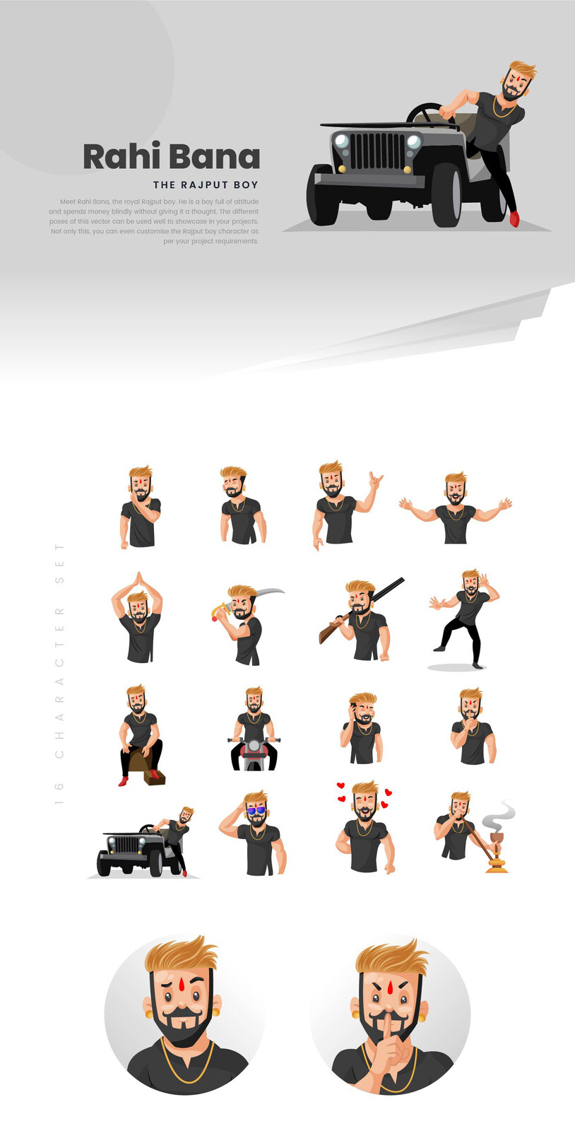 Creative Hatti - Rahi Bana - The Rajput Boy