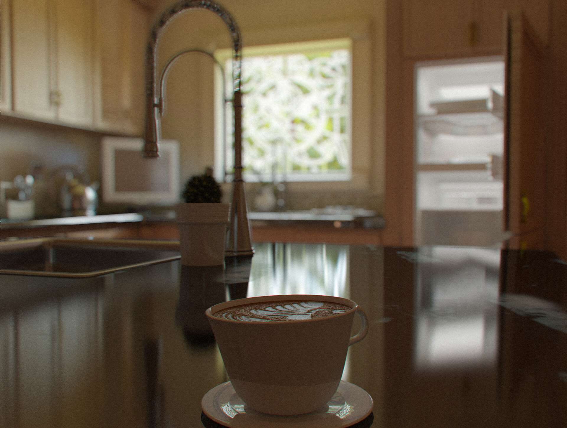 ArtStation - Kitchen Afternoon