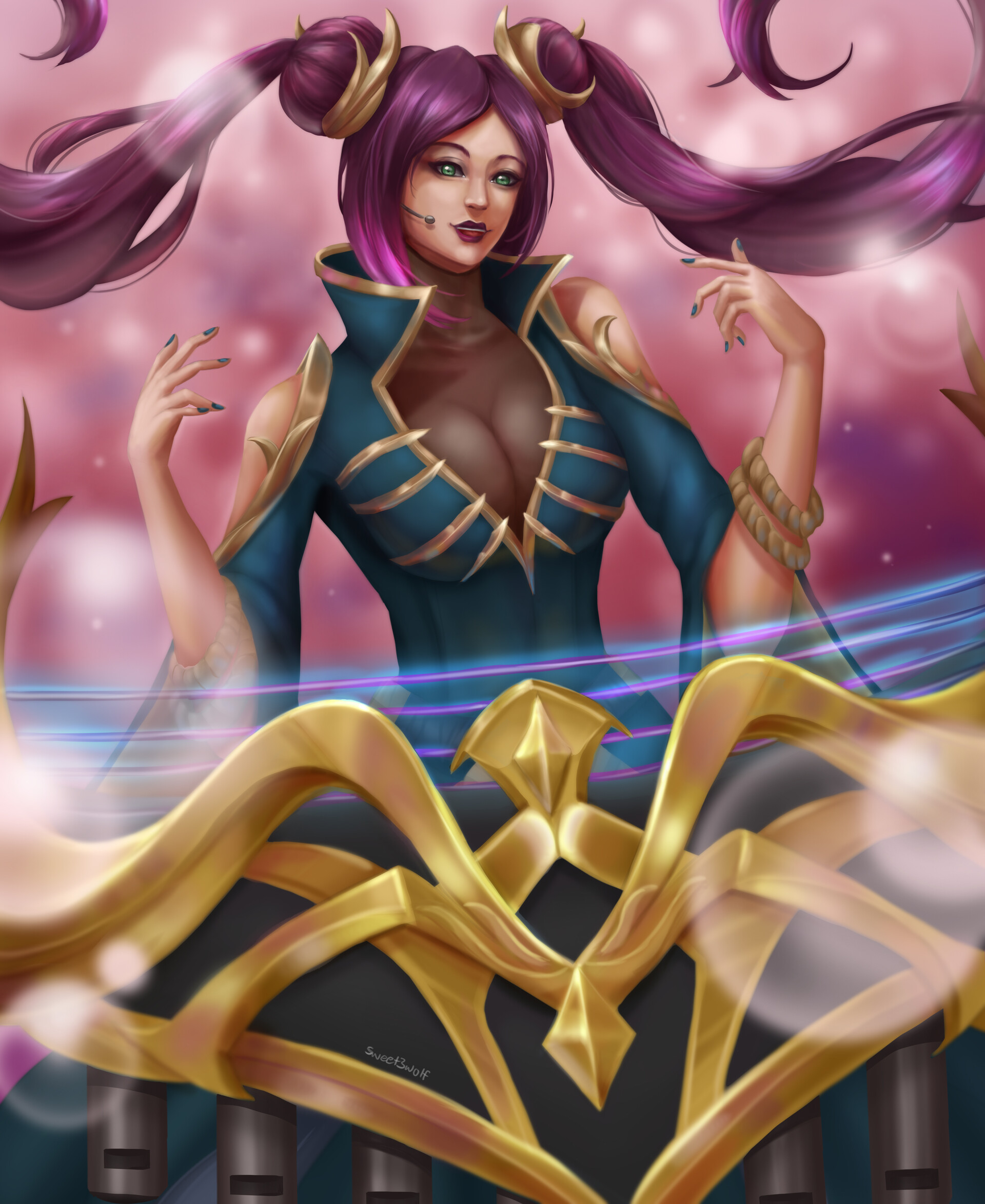 ArtStation - Pentakill Sona