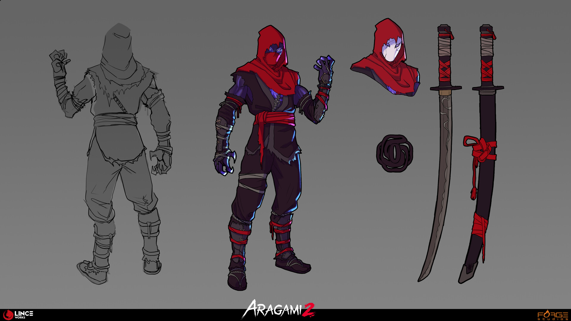 FORGE STUDIOS - Aragami 2 - Skin Concepts