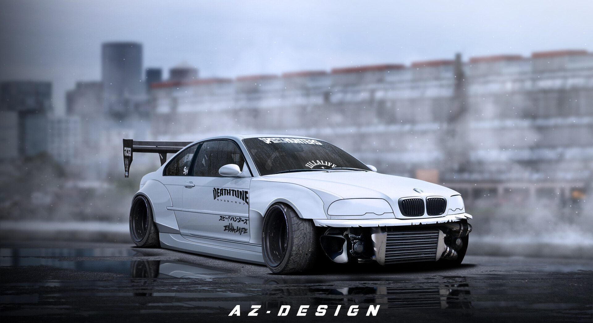 ArtStation - BMW-E46