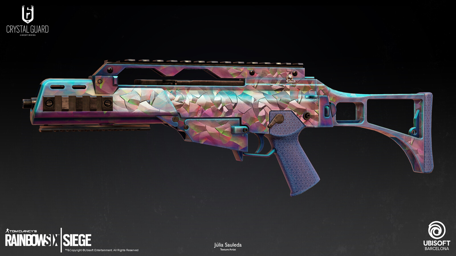 Júlia Sauleda - Rainbow Six Siege - Universal weapon skins