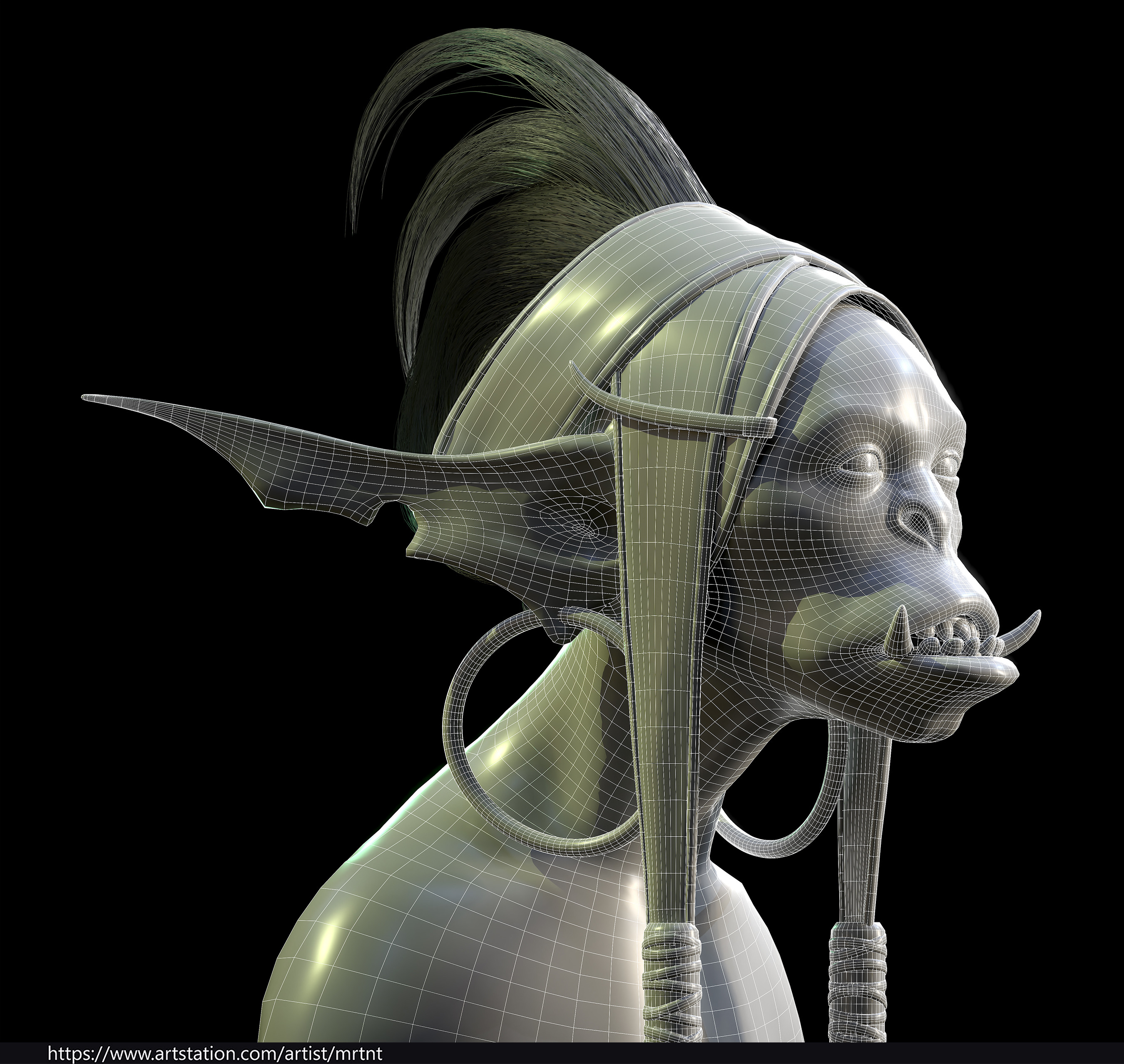 Guillaume Martinet - Old Female Orc