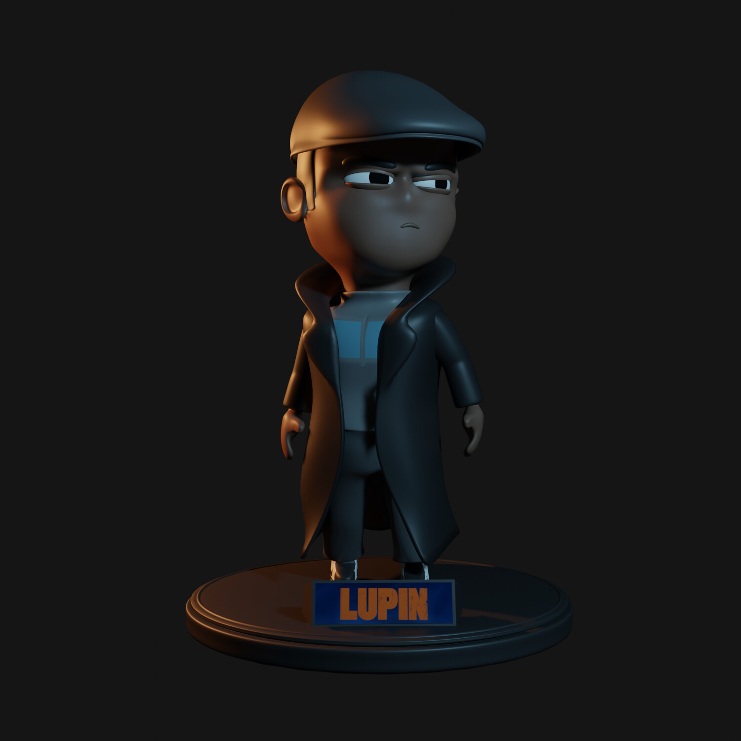 ArtStation - Lupin Miniature - 3D Model
