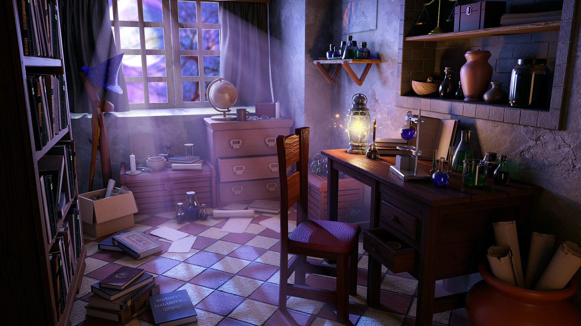 ArtStation - Alchemist Room