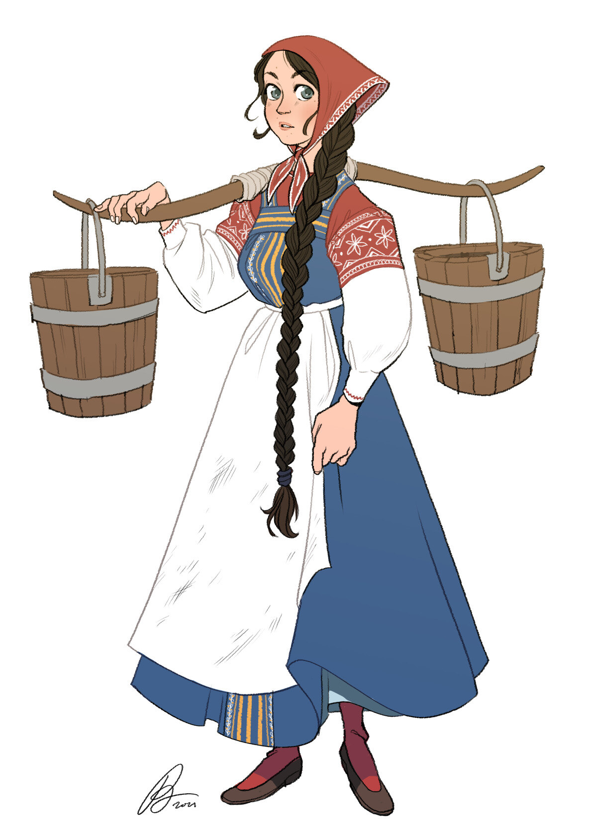 ArtStation - Nastenka (Morozko, 1964)