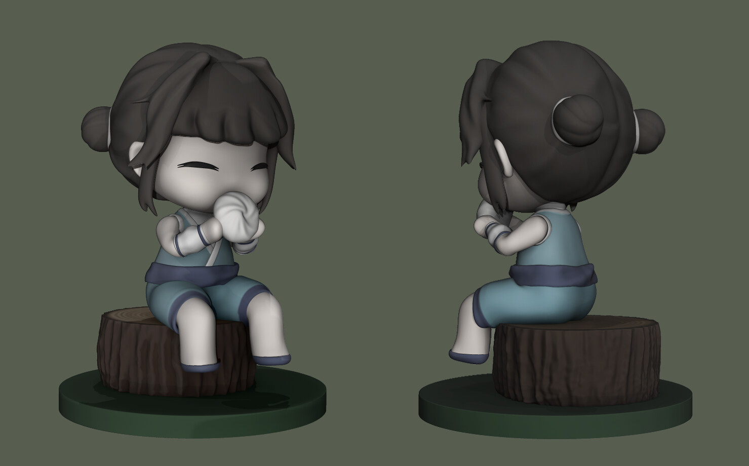 ArtStation - the legend of hei -3d modeling2