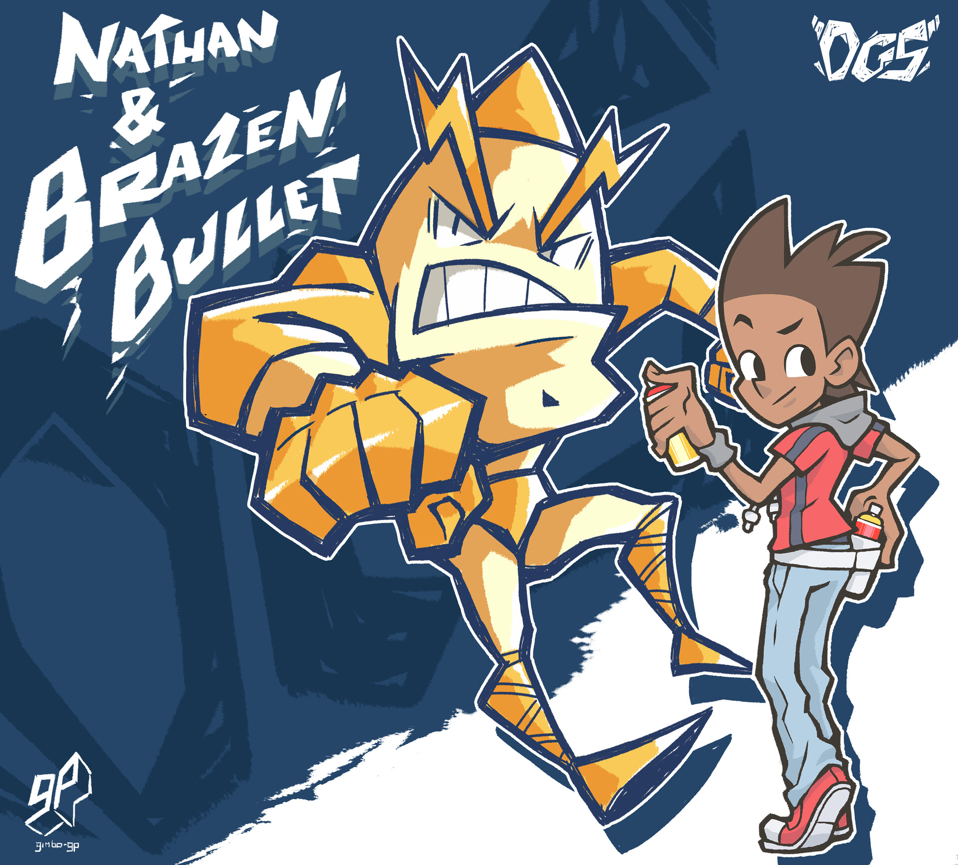 ArtStation - OGS "Original Graffiti Showdown" - Nathan & Brazen Bullet