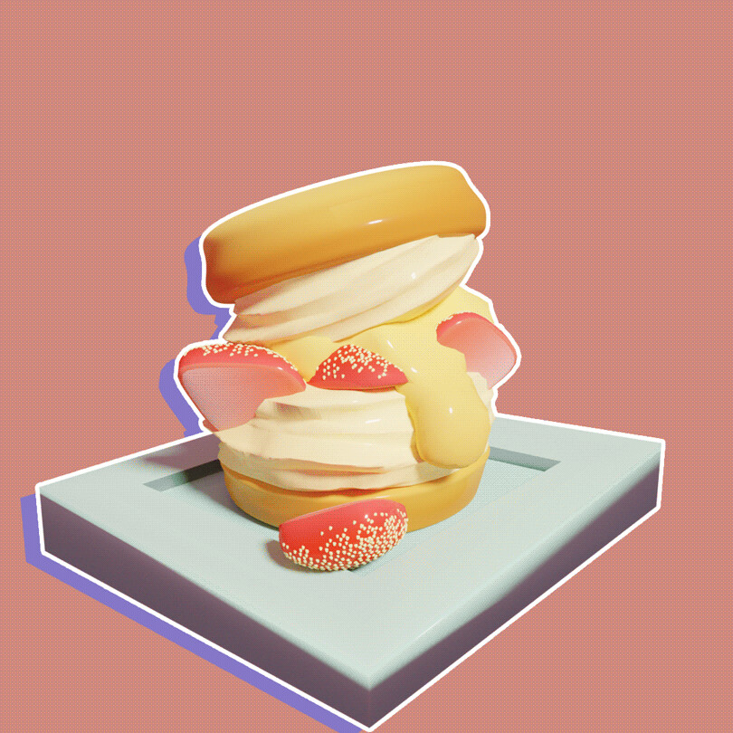 ArtStation - Pancake Burger