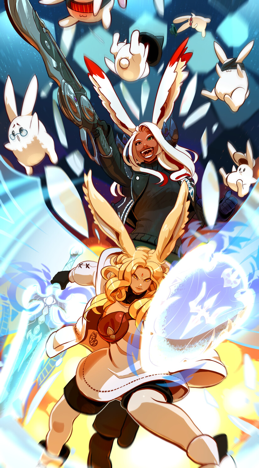 ArtStation - Buns squad FFXIV