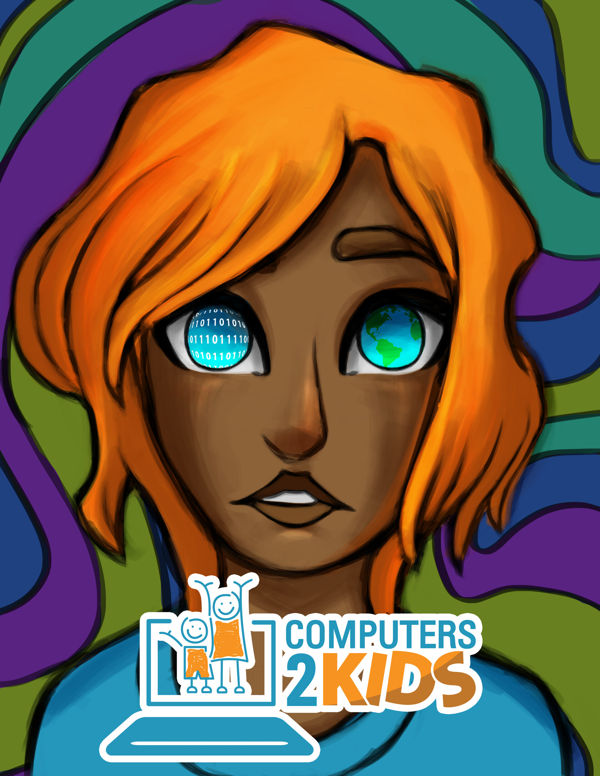 Happy Pegasus - Computers 2 Kids - Promotional Poster (2016)