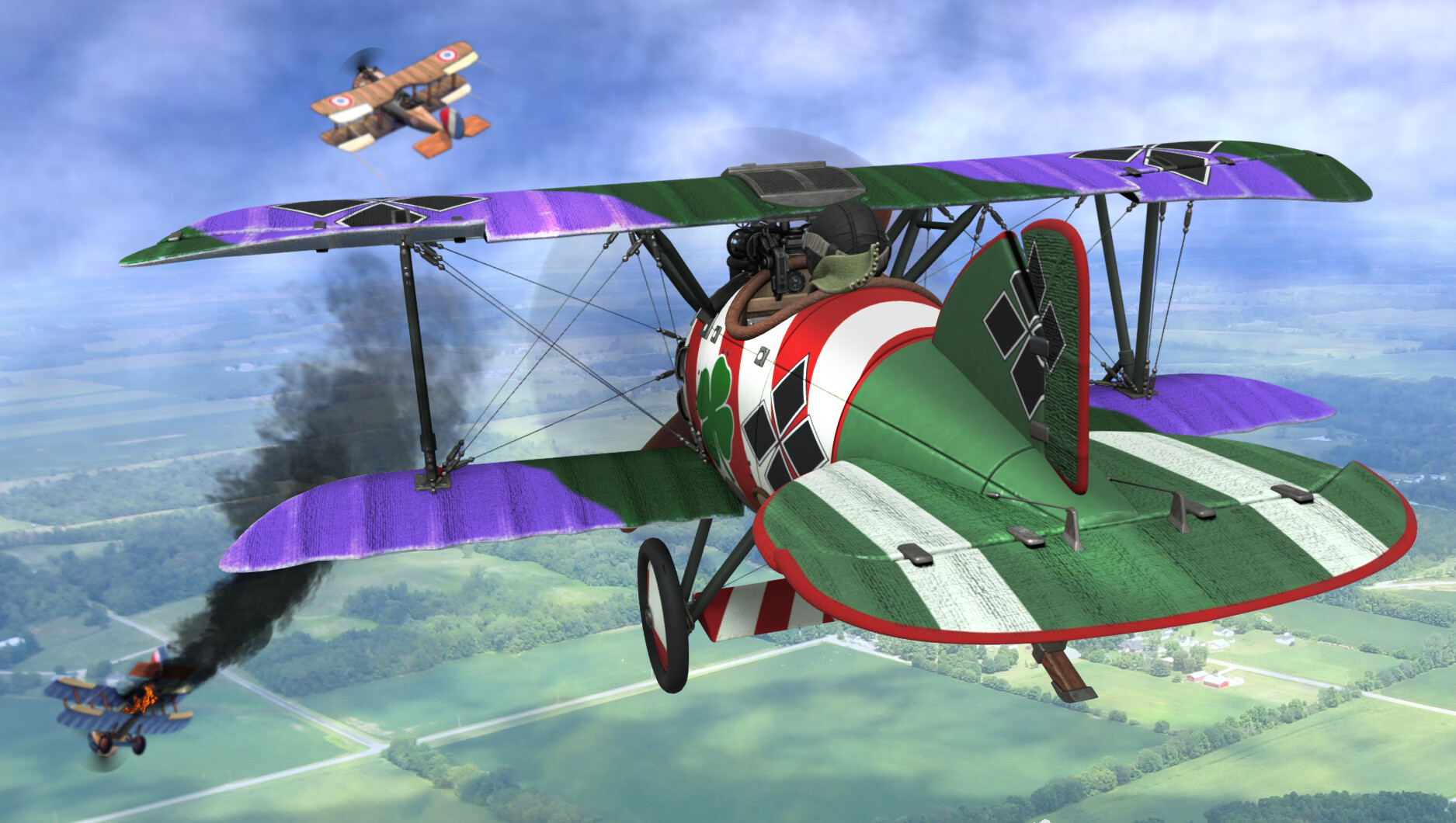 ArtStation - albatros_D3_TOY flight