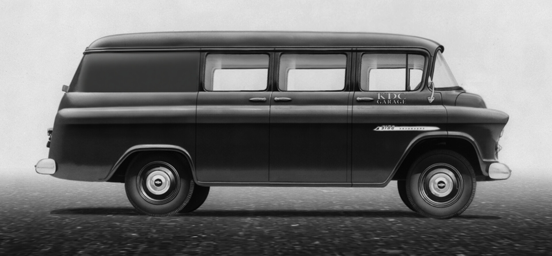 ArtStation - '55 Chevy Van