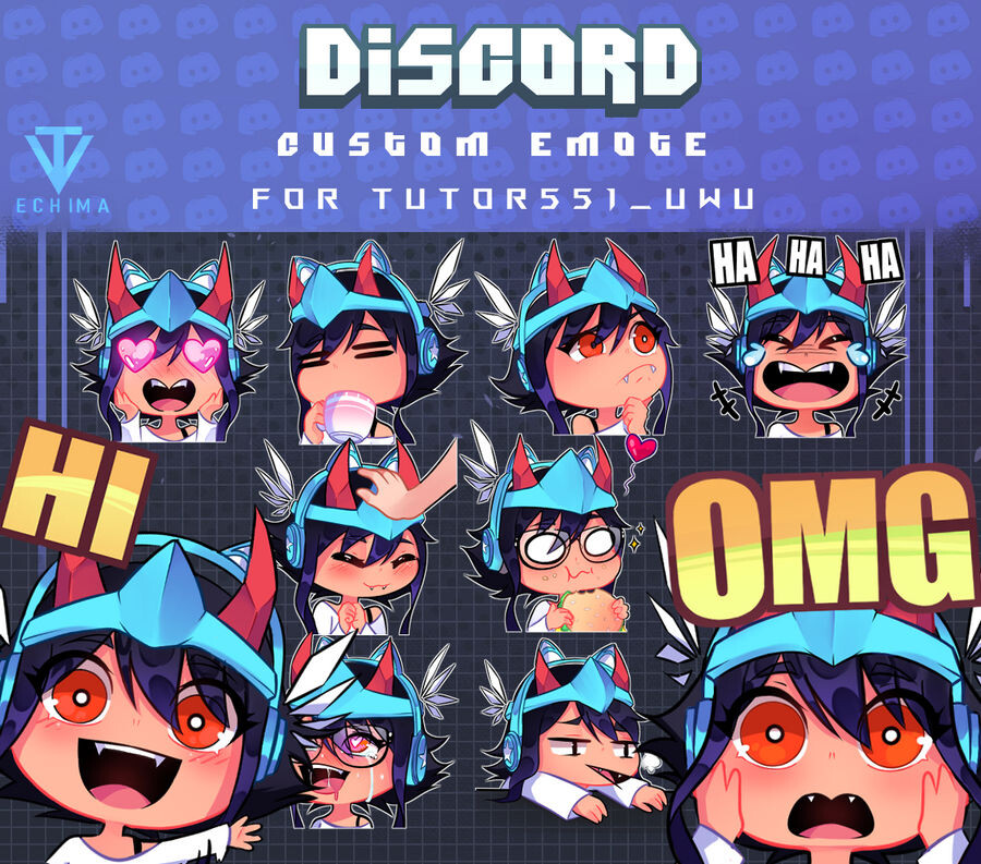 ArtStation - Emote Commission Batch #3