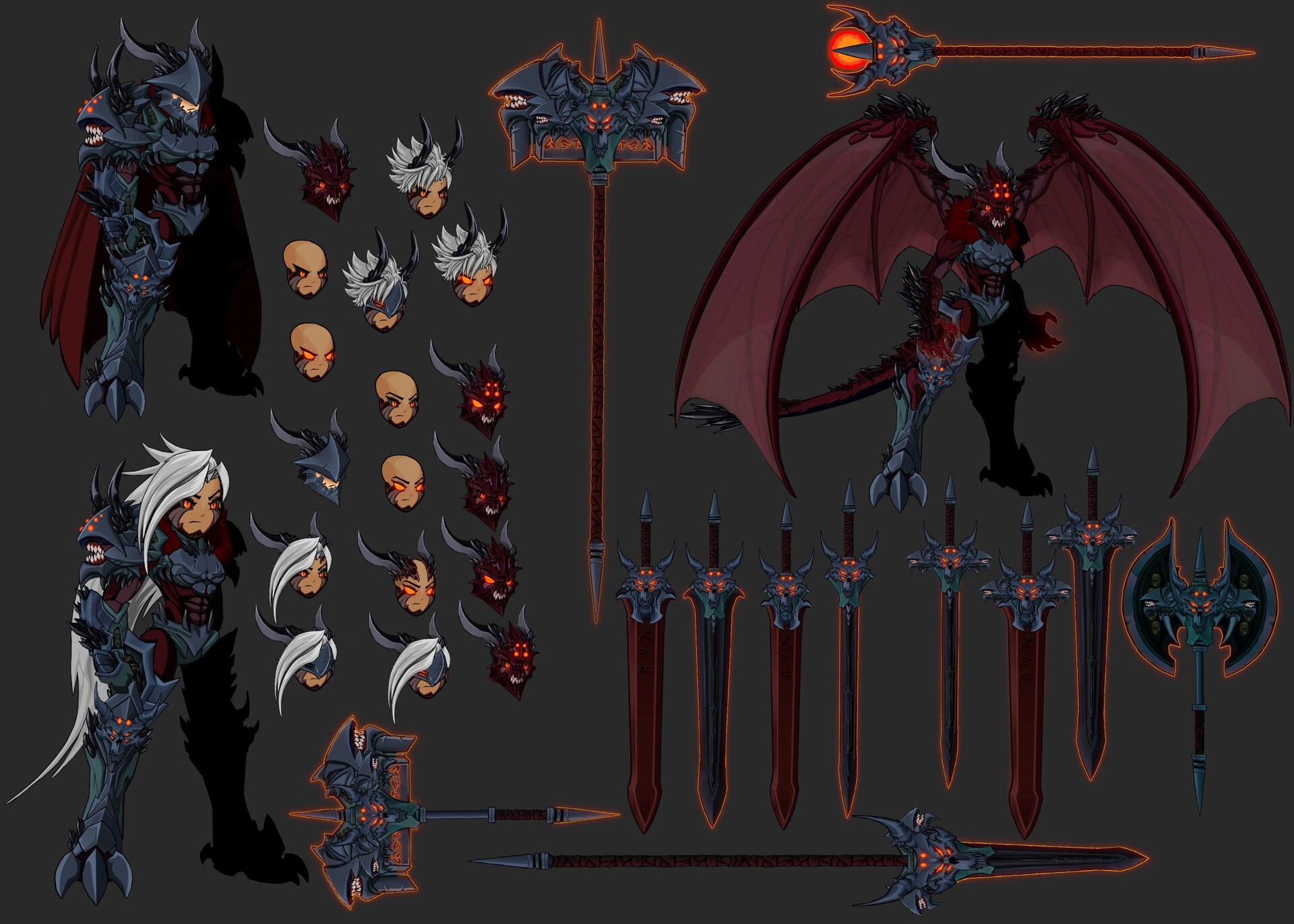 ArtStation - Draconic Warrior