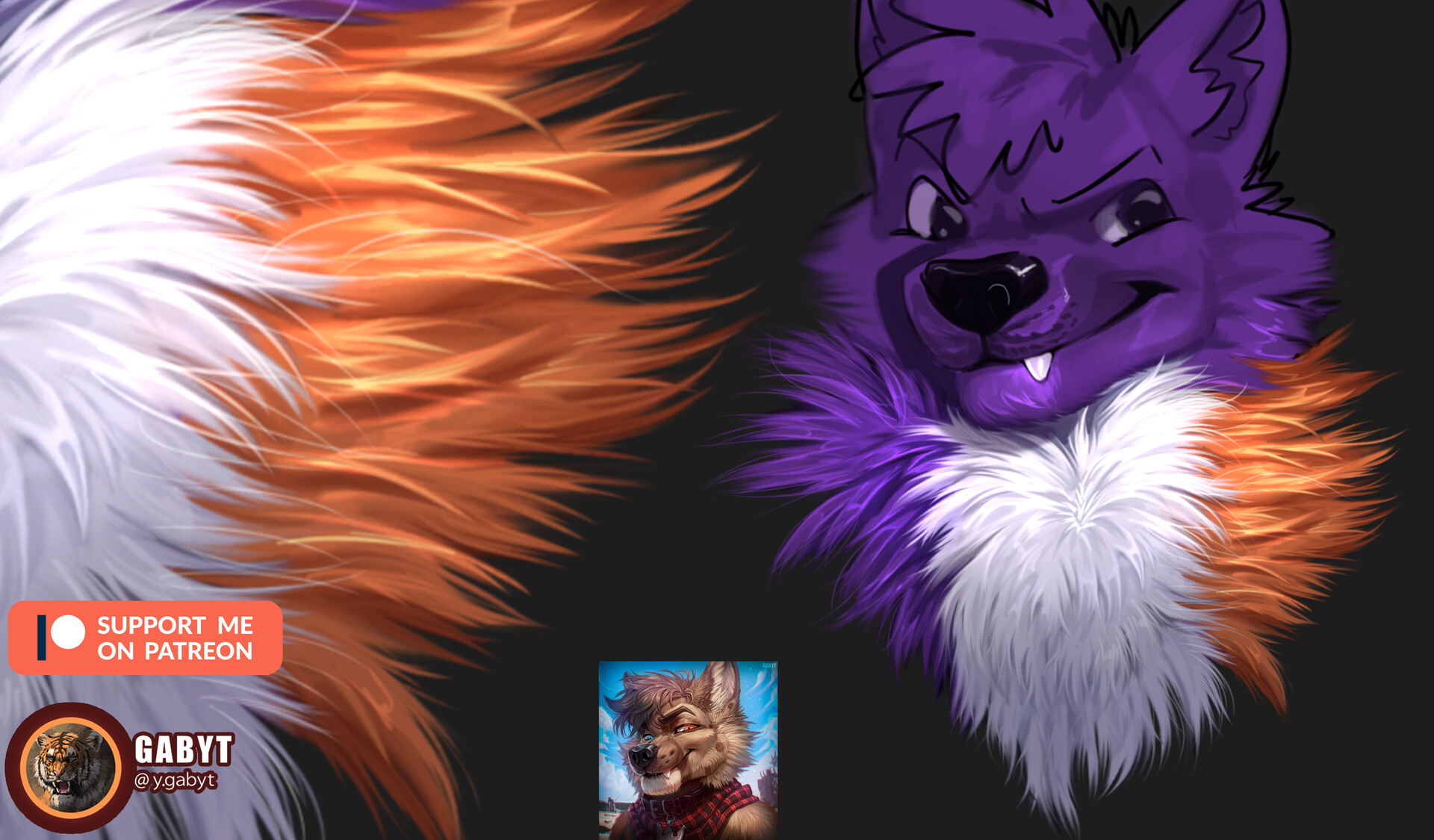 ArtStation - Furry Neck Smudge Tool Tutorial