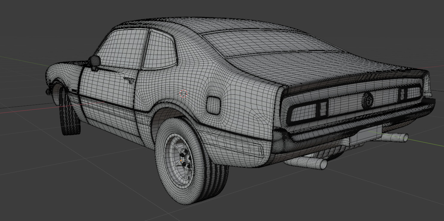 Ford Maverick Drawing