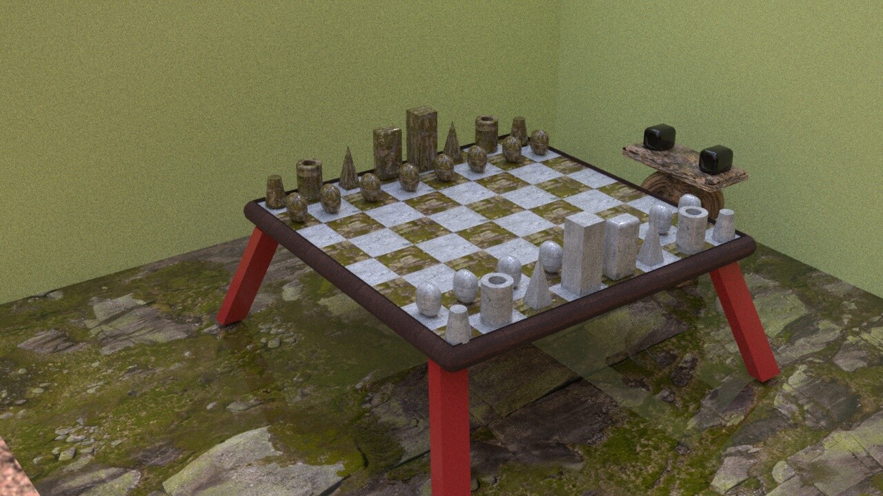 ArtStation - Simple Chess board