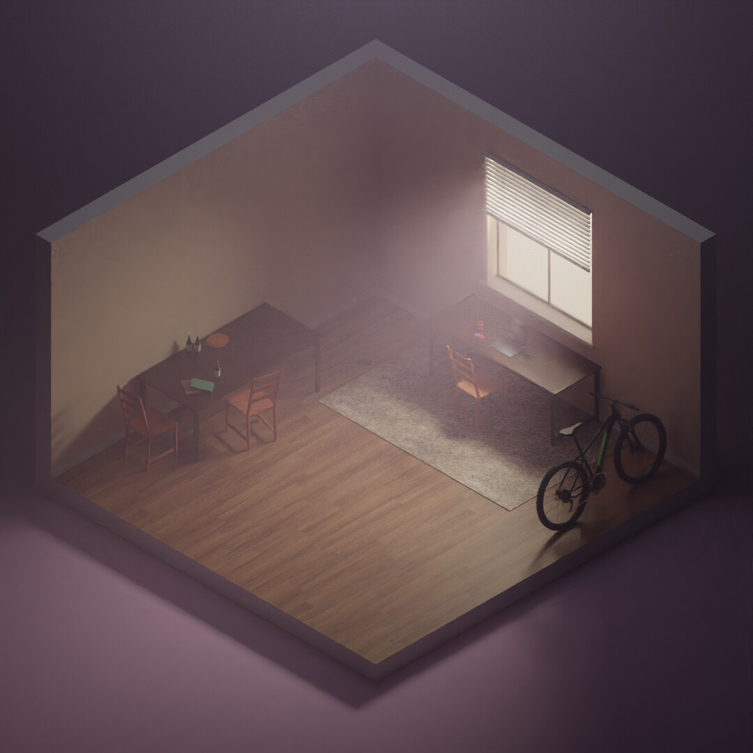 ArtStation - Apartment Living Room