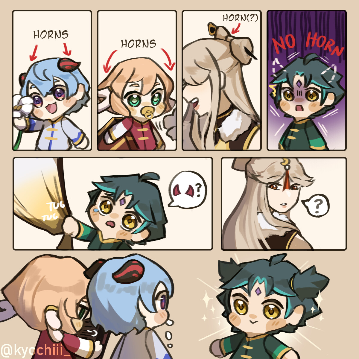 ArtStation - Ningguang's Daycare Pt.2 (Genshin Impact Comic)