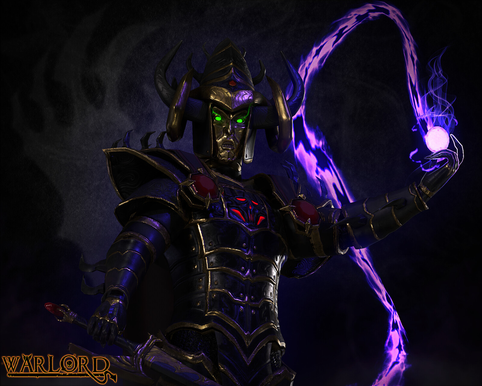 Devon Warlord - Warhammer Fanart - Malekith "The Witchking of Naggaroth"