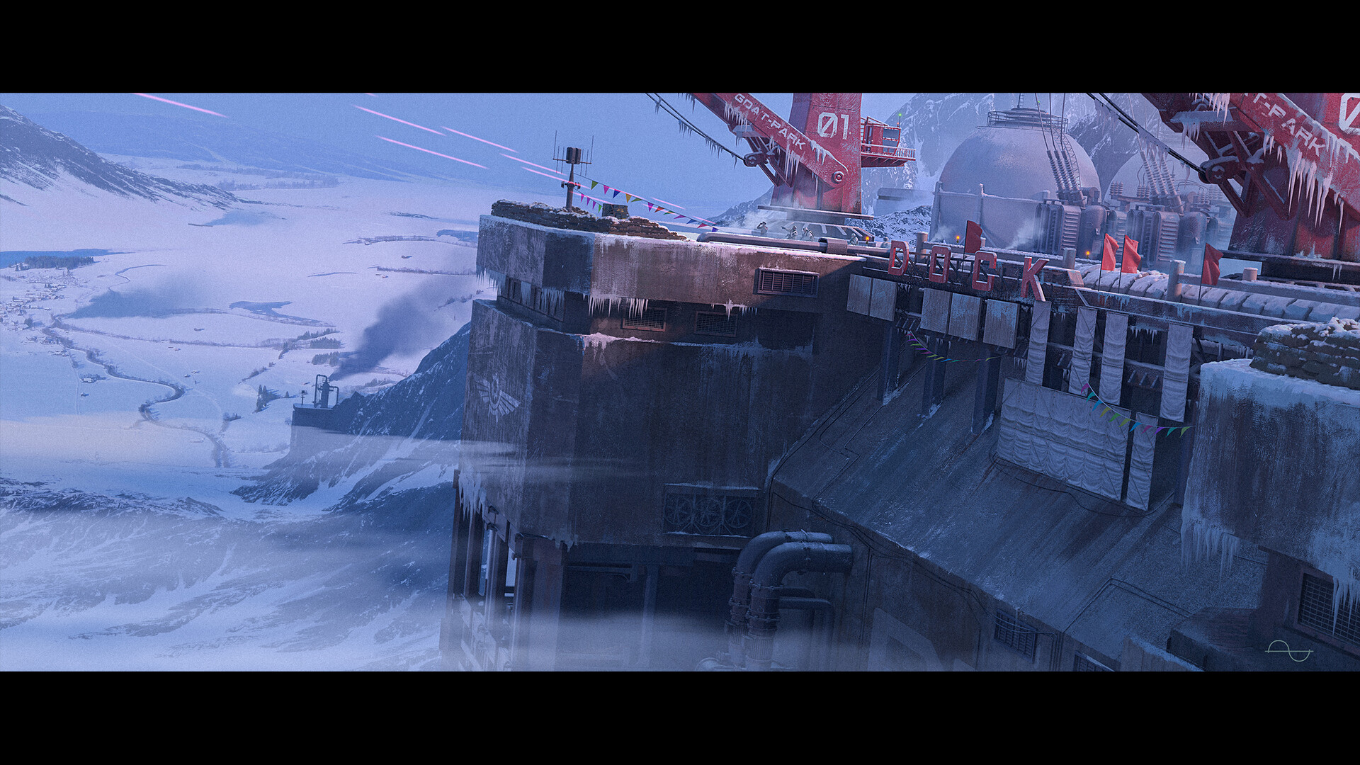 ArtStation - Snowy base