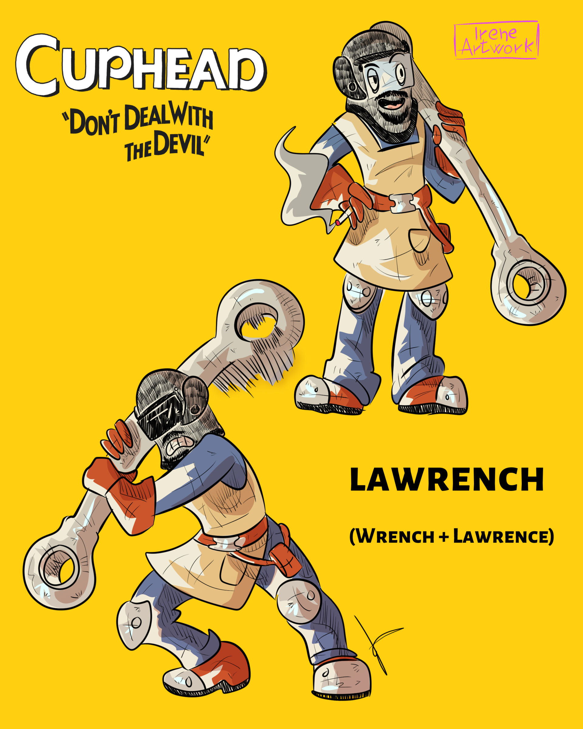 ArtStation - Cuphead - characters design