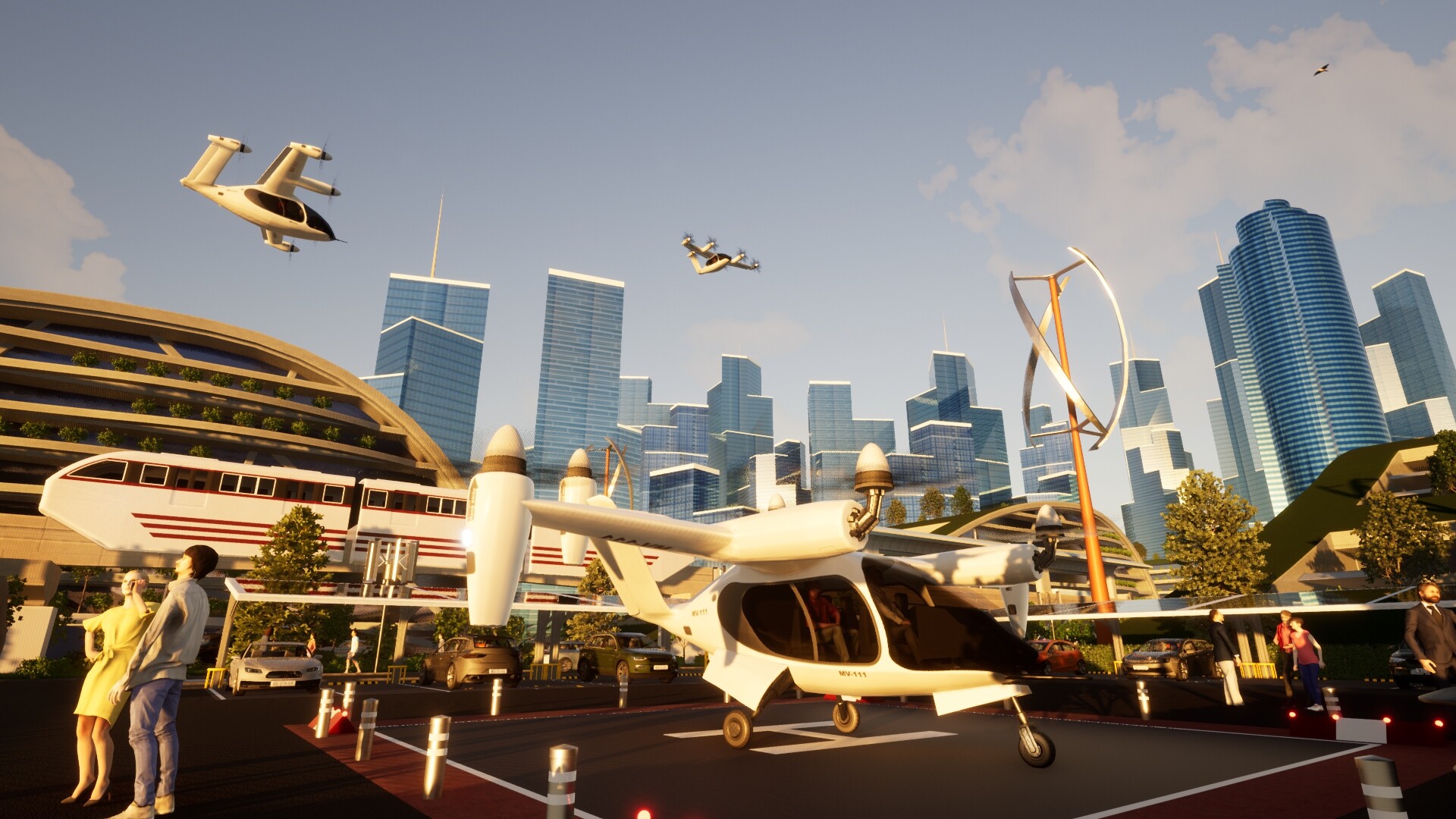 ArtStation - City of tomorrow - 3d animation