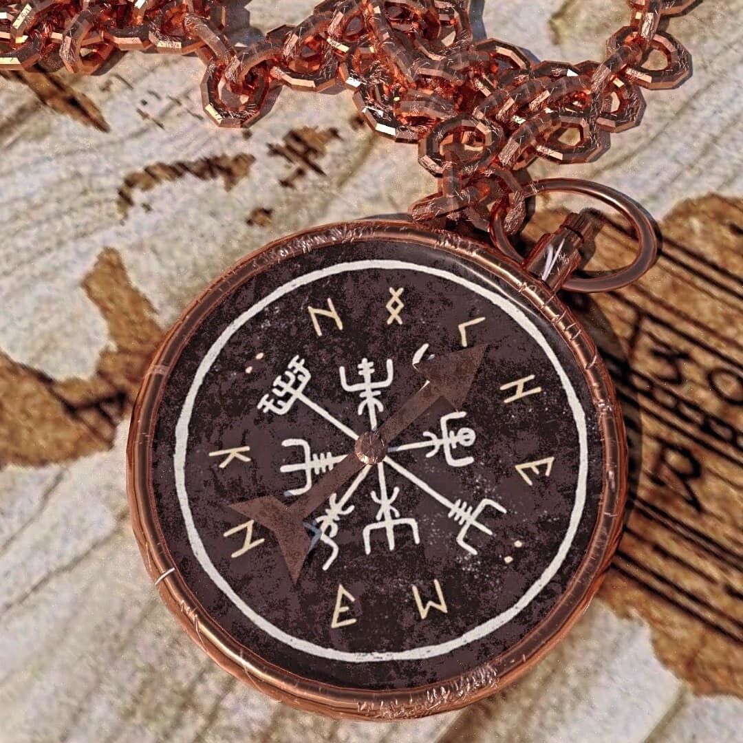 ArtStation - Viking compass