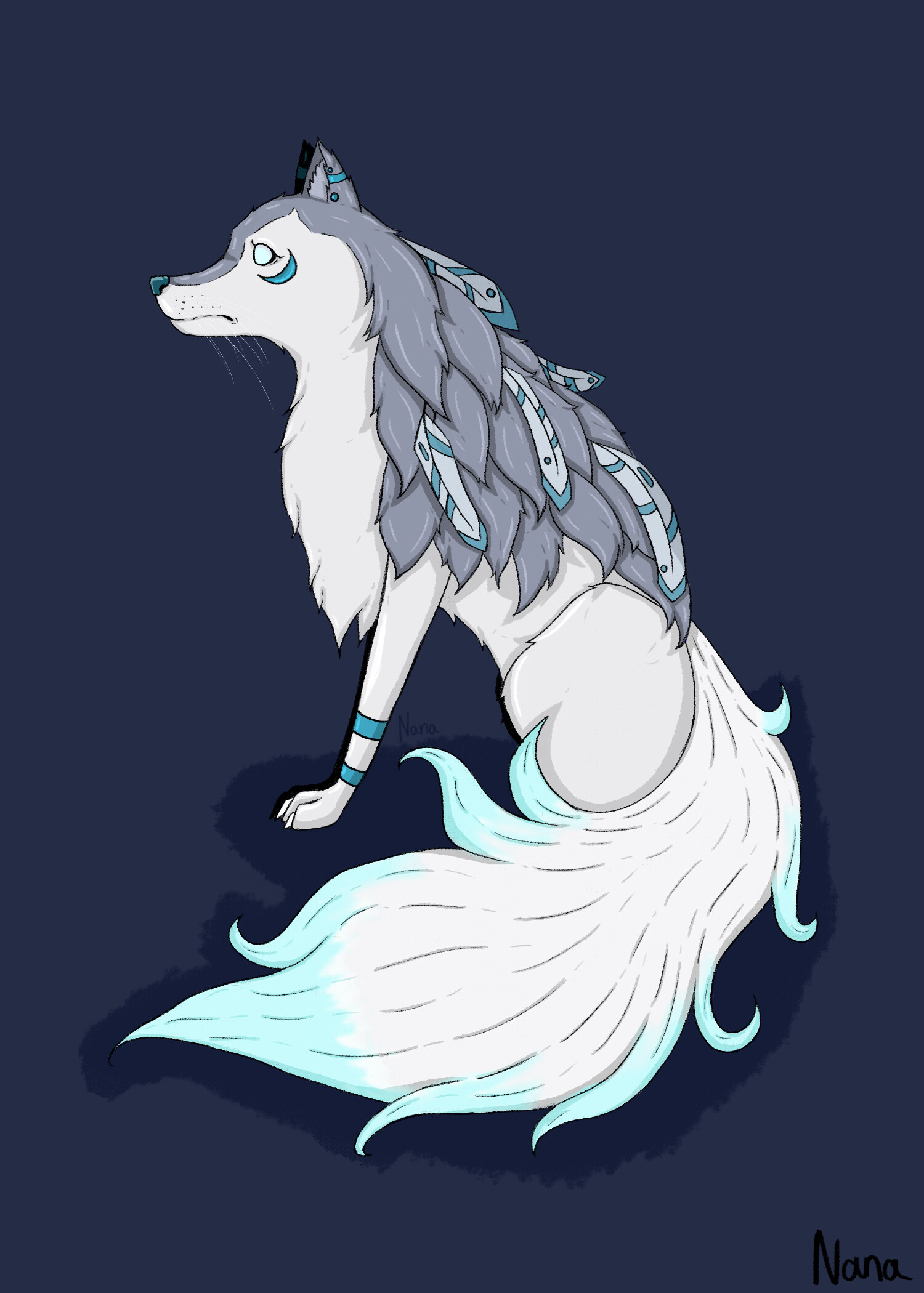 ArtStation - Grey Wolf