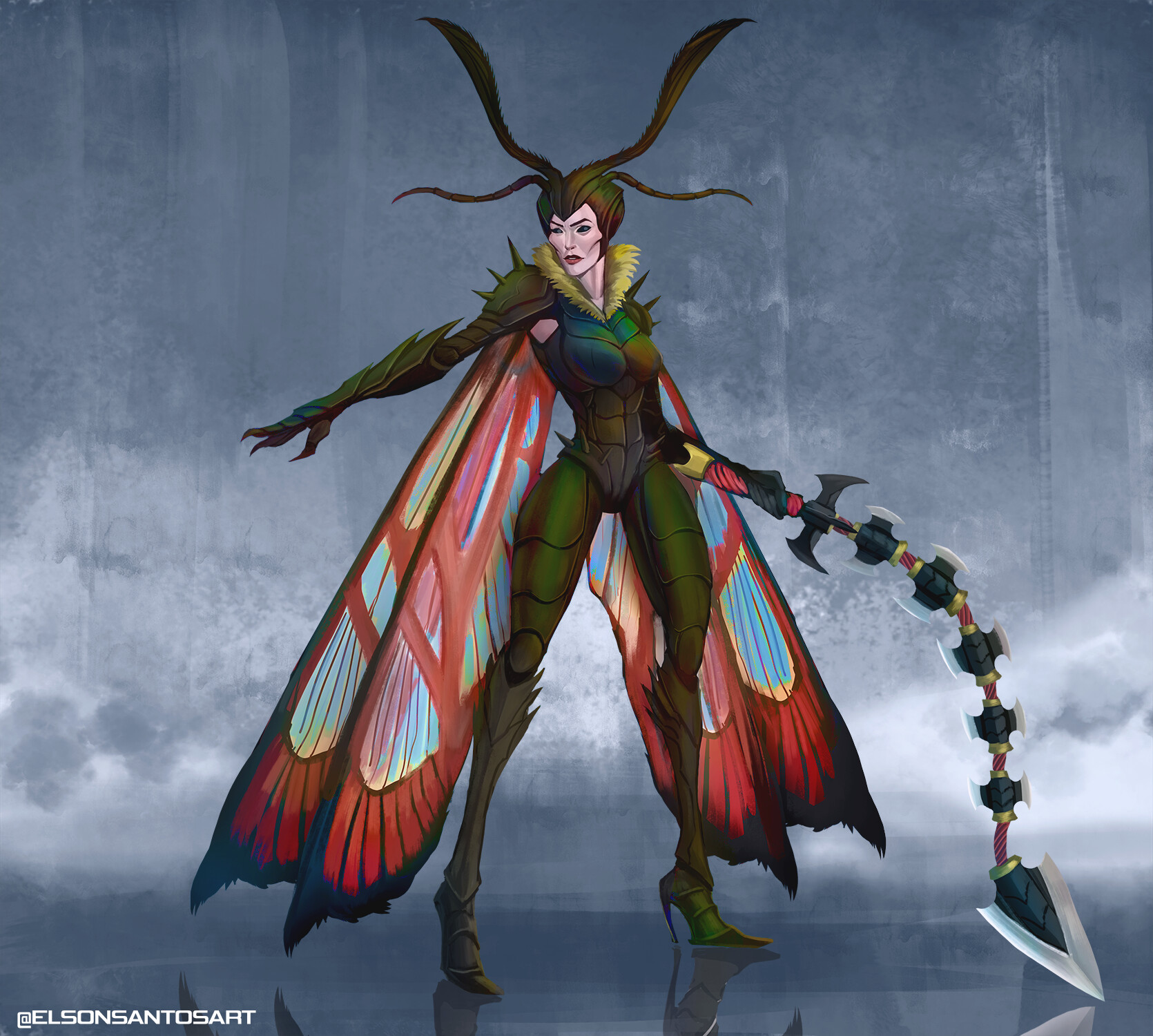 ArtStation - Insect Woman