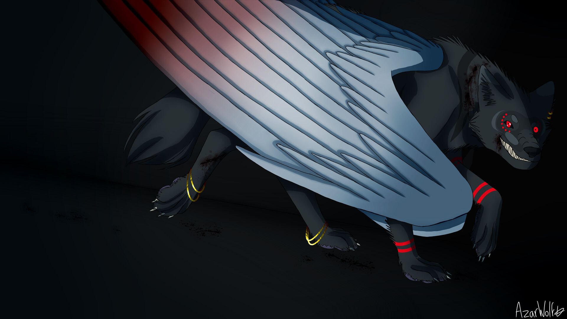 ArtStation - Walking Wolf