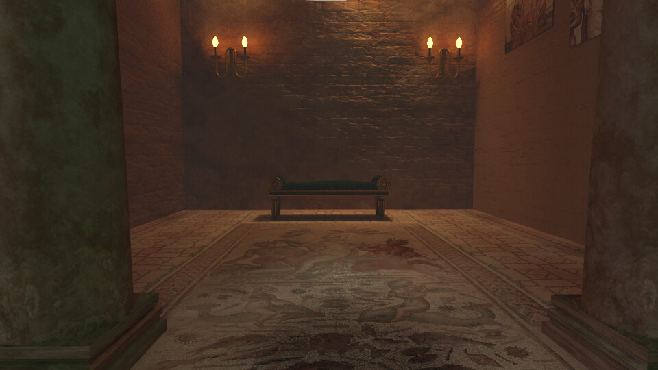 ArtStation - roman room
