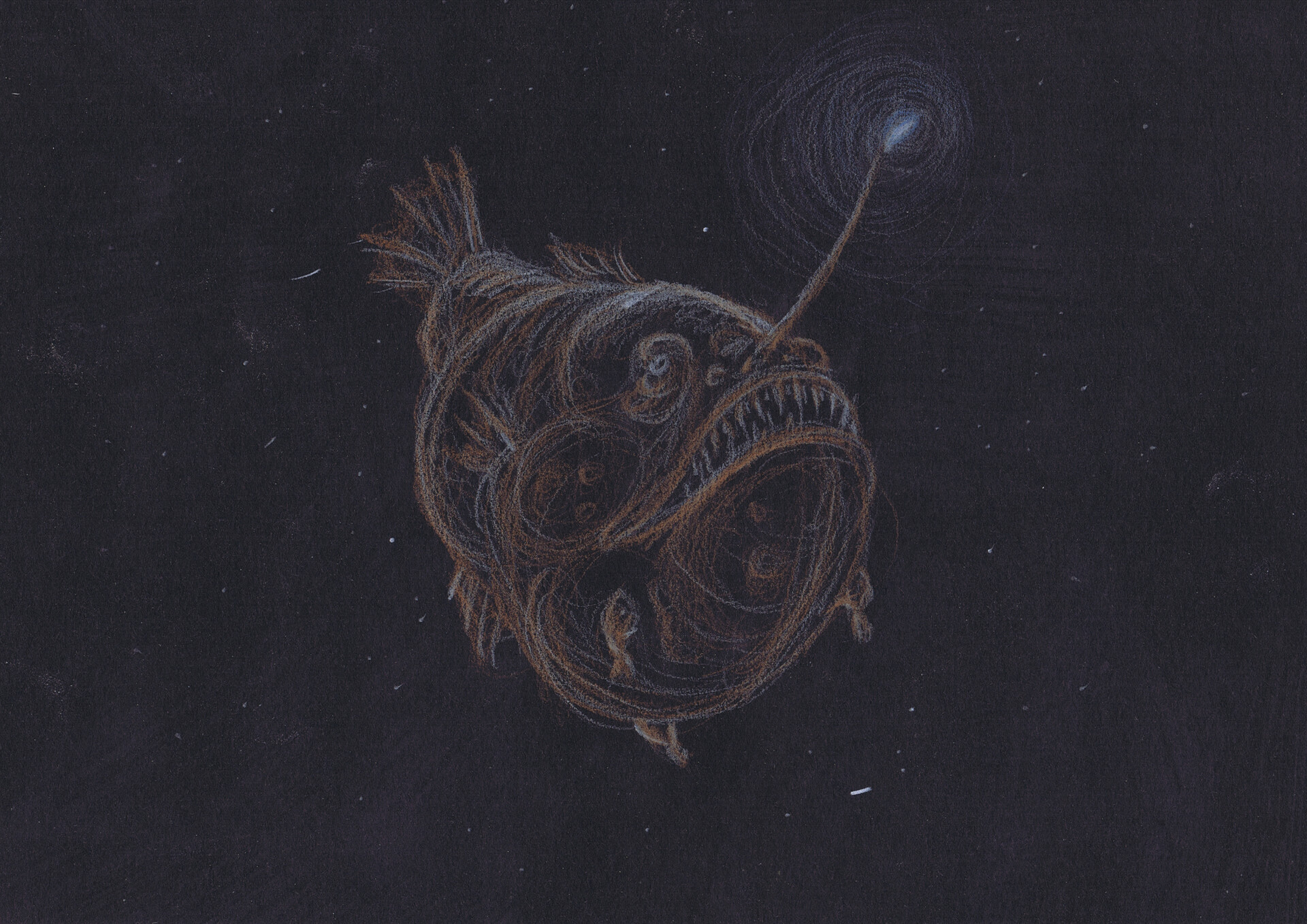 ArtStation - Angler fish