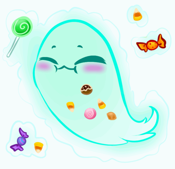 cute ghost gif