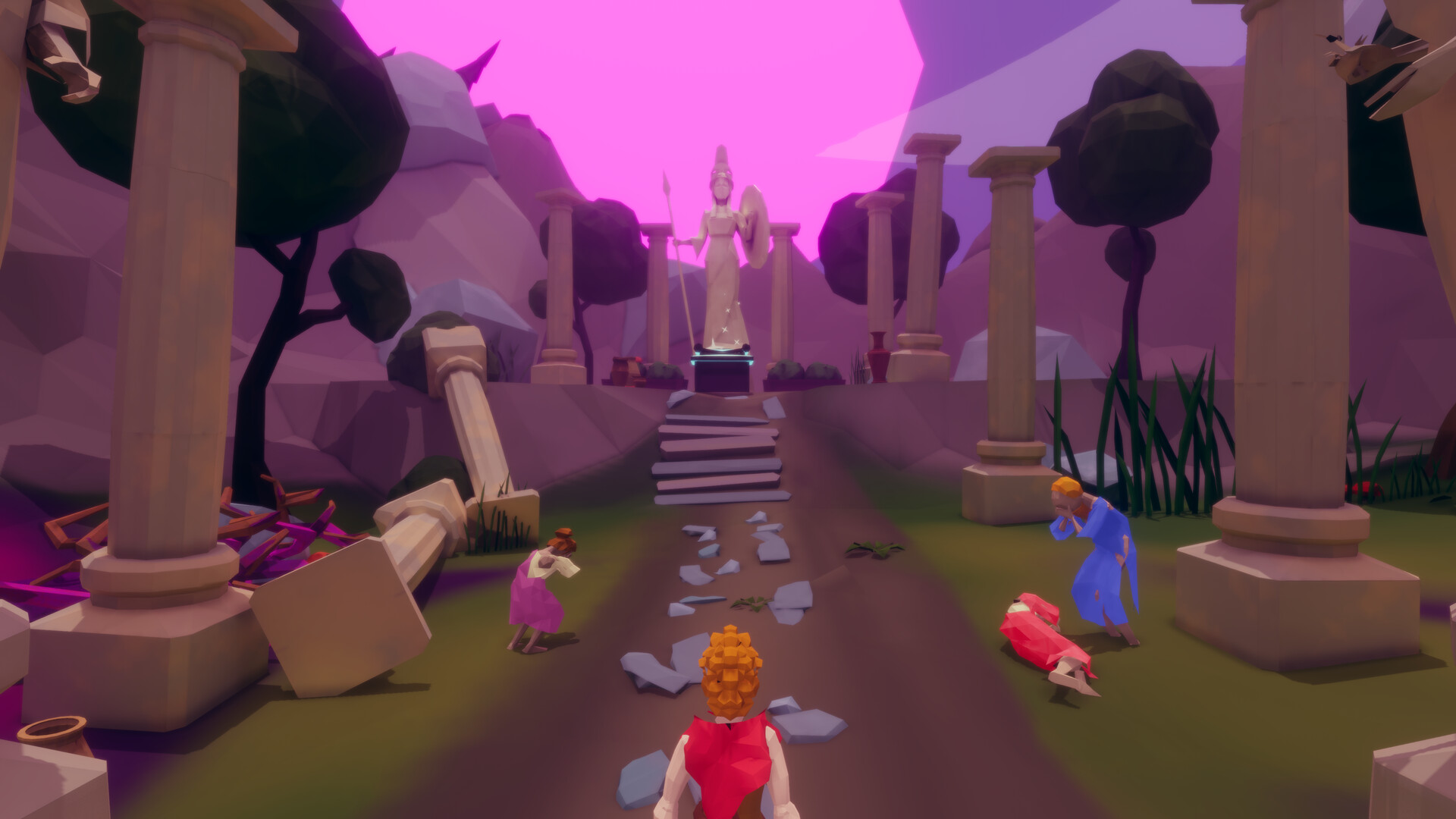 ArtStation - Ancient Greece Low Poly Environment Assets