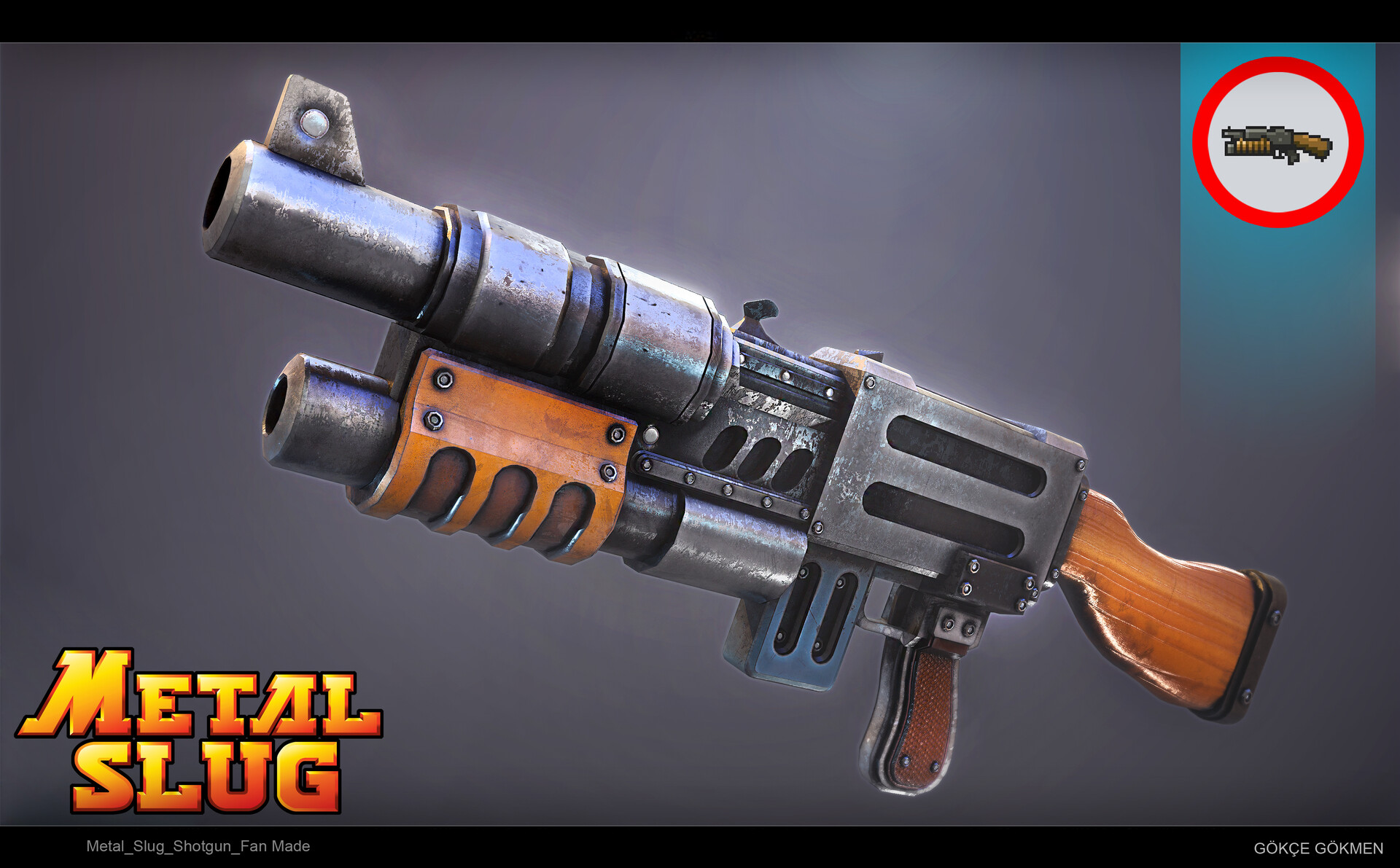 Gokce GOKMEN - Metal Slug - Shotgun Remake_Fan Made