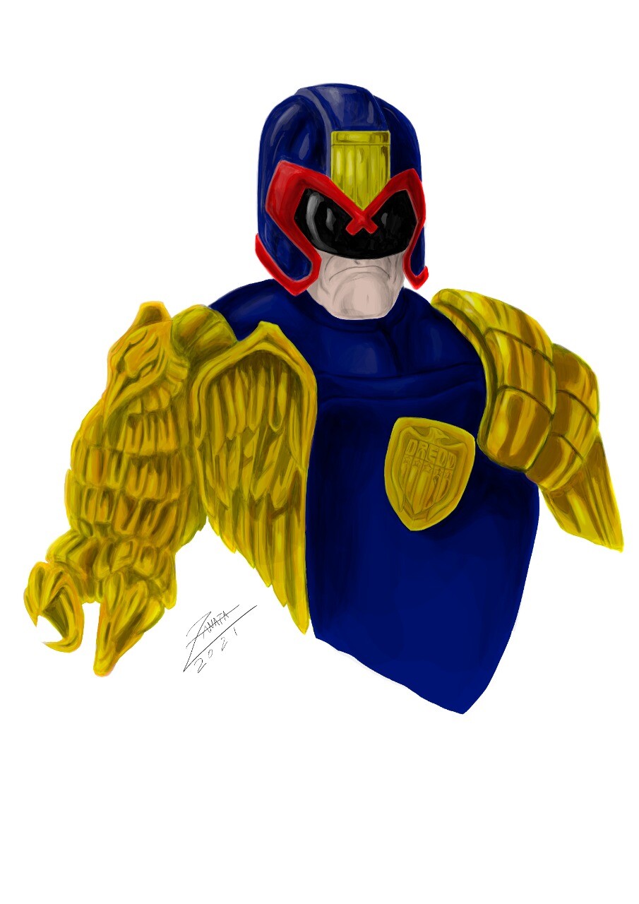 ArtStation - Judge Dredd