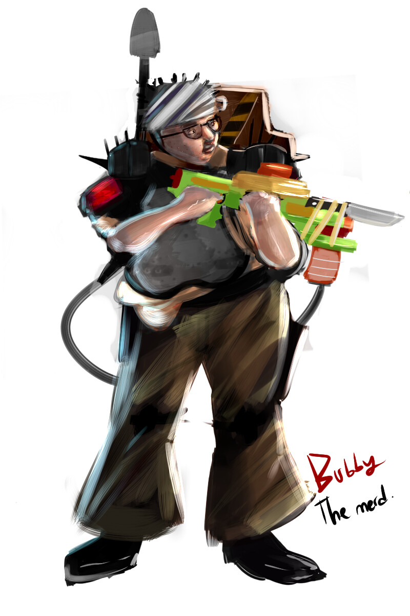 ArtStation - Bubby the nerd.