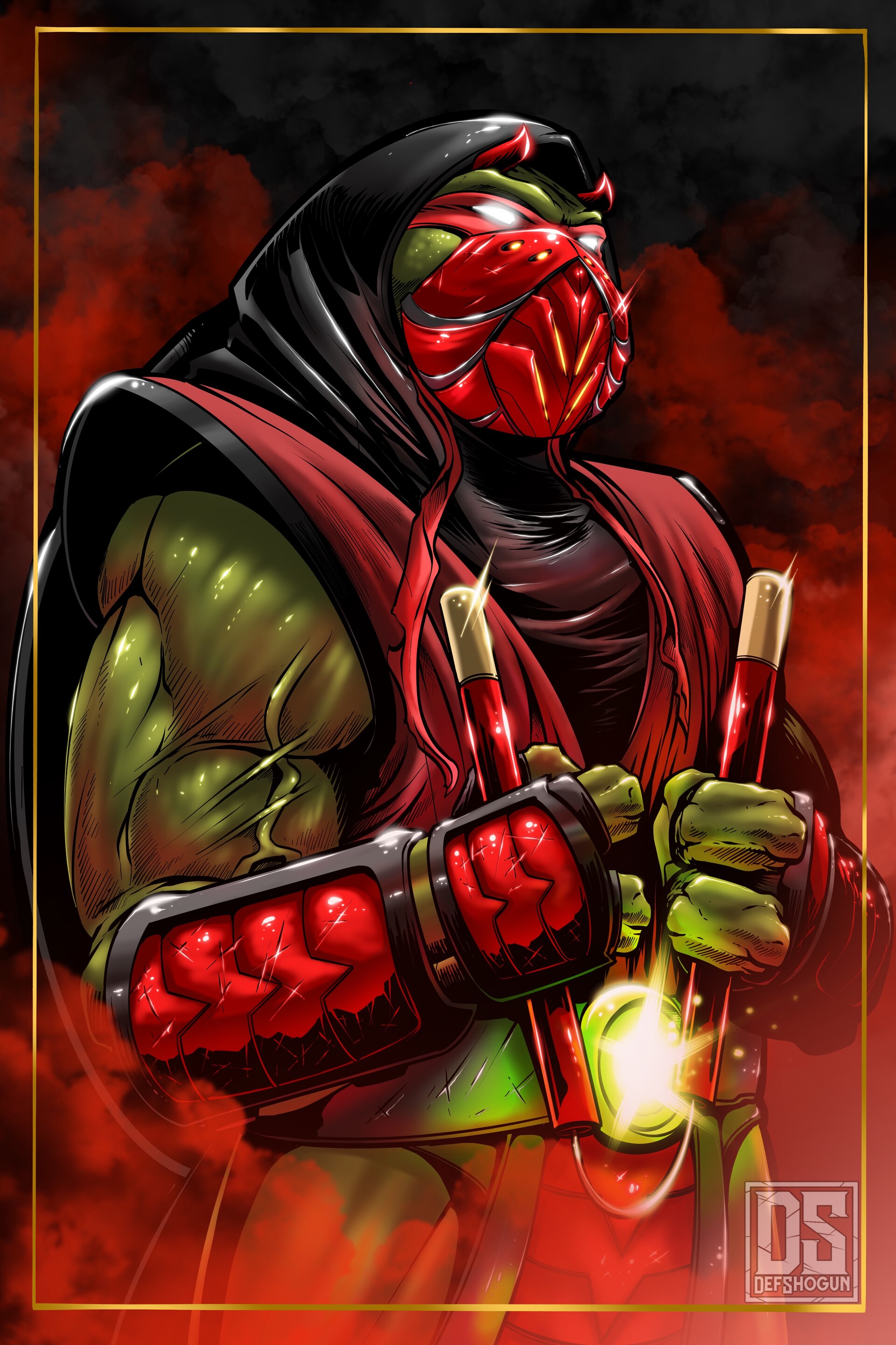 ArtStation - TMNT/MK/MARVEL CHARACTER MASHUPS