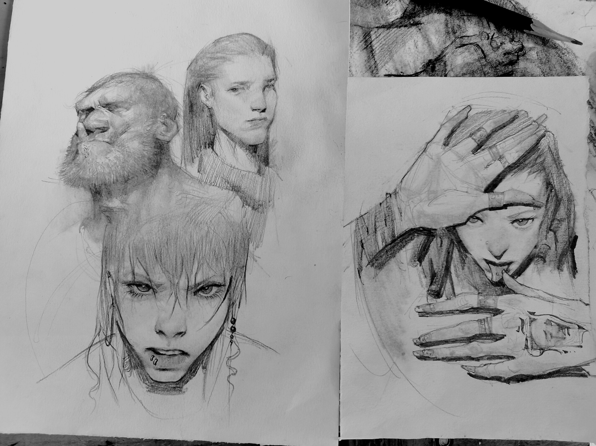 ArtStation - Face design practice