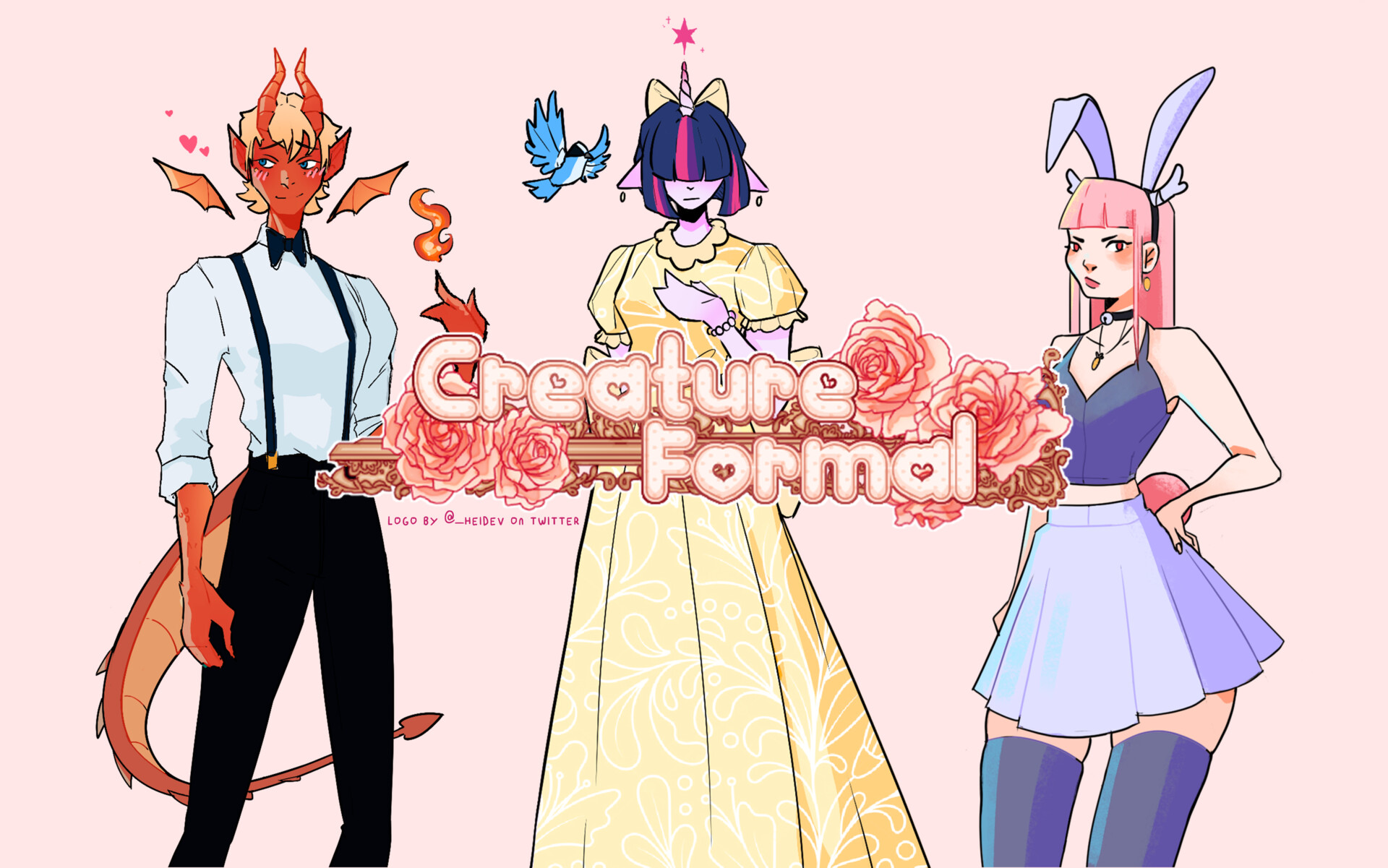 Sam Kelly - Character Work for a Dating Sim