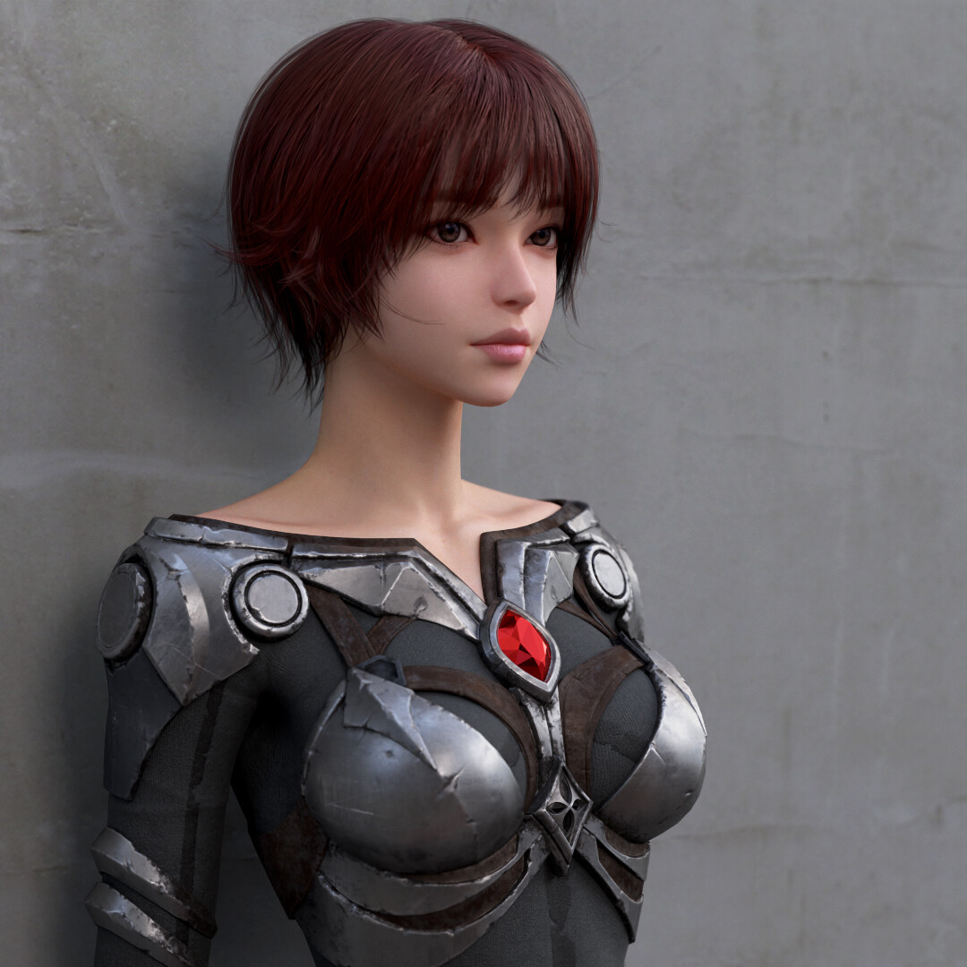 Artstation Metal Suit Old Work Renewal