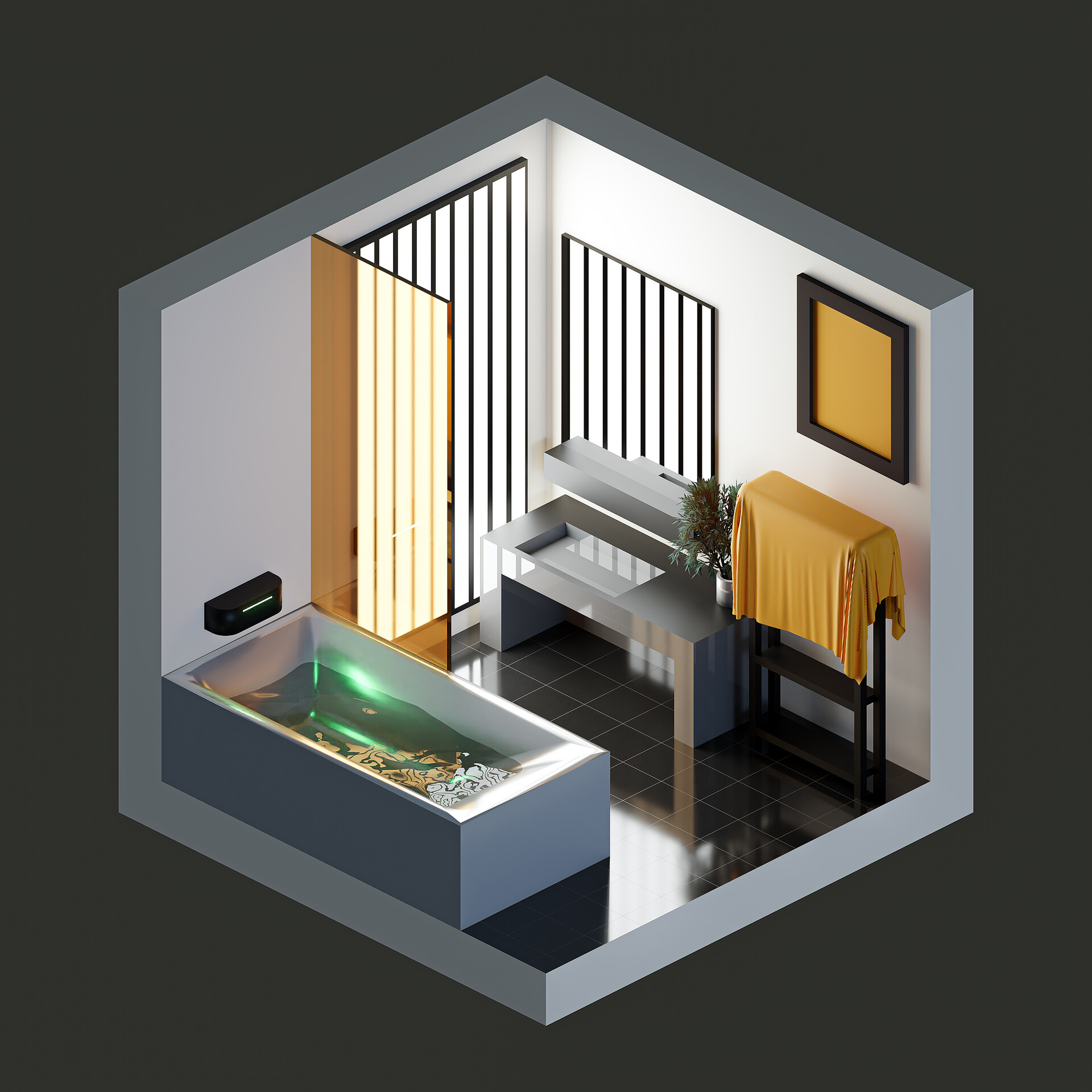 ArtStation - Modern room 2021