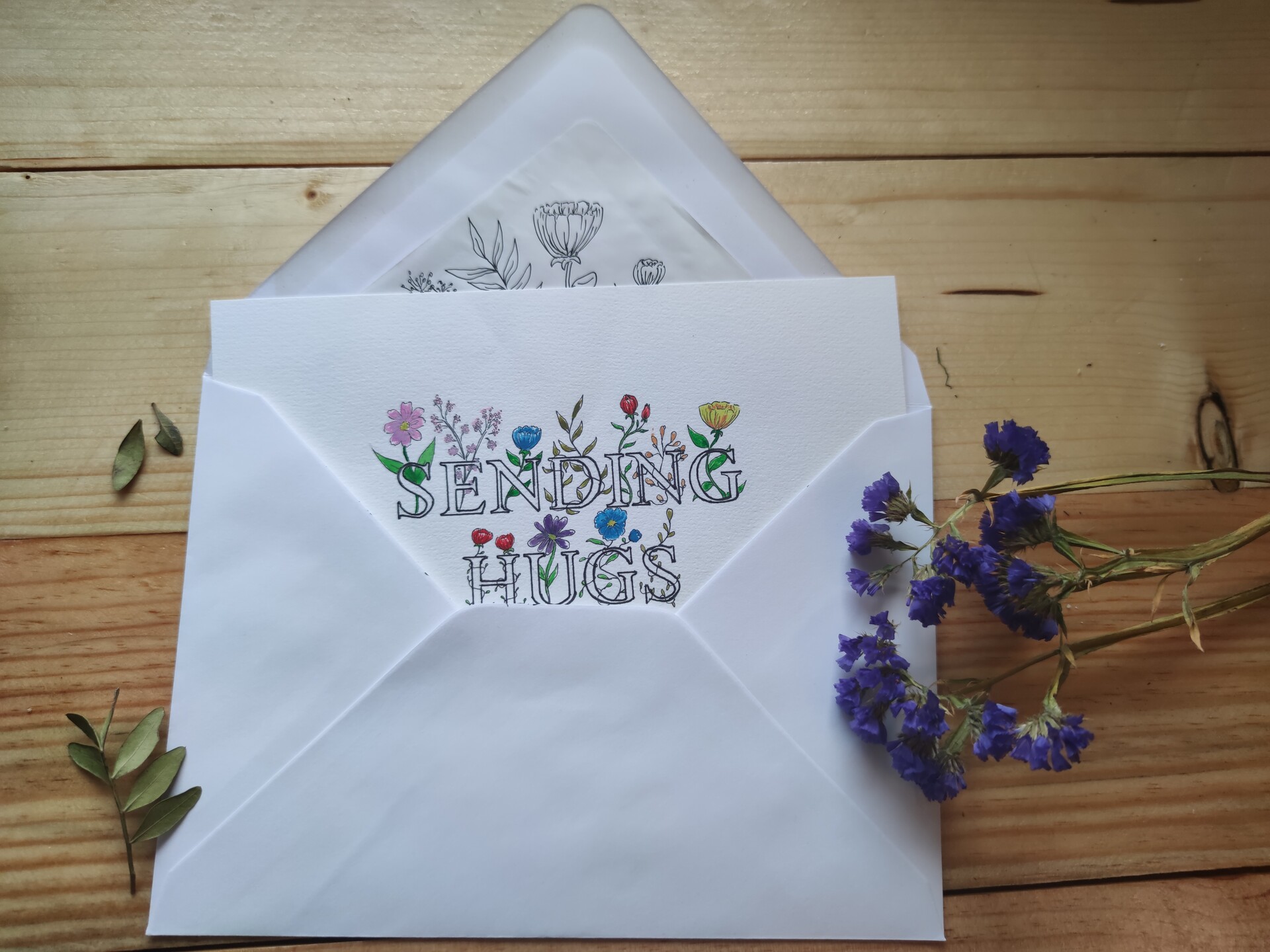 Manon Devaux - Floral stationery