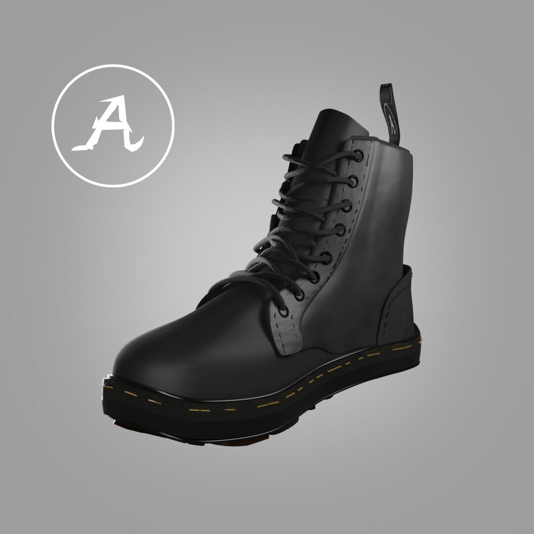 ArtStation - A SHOE (boot)👞