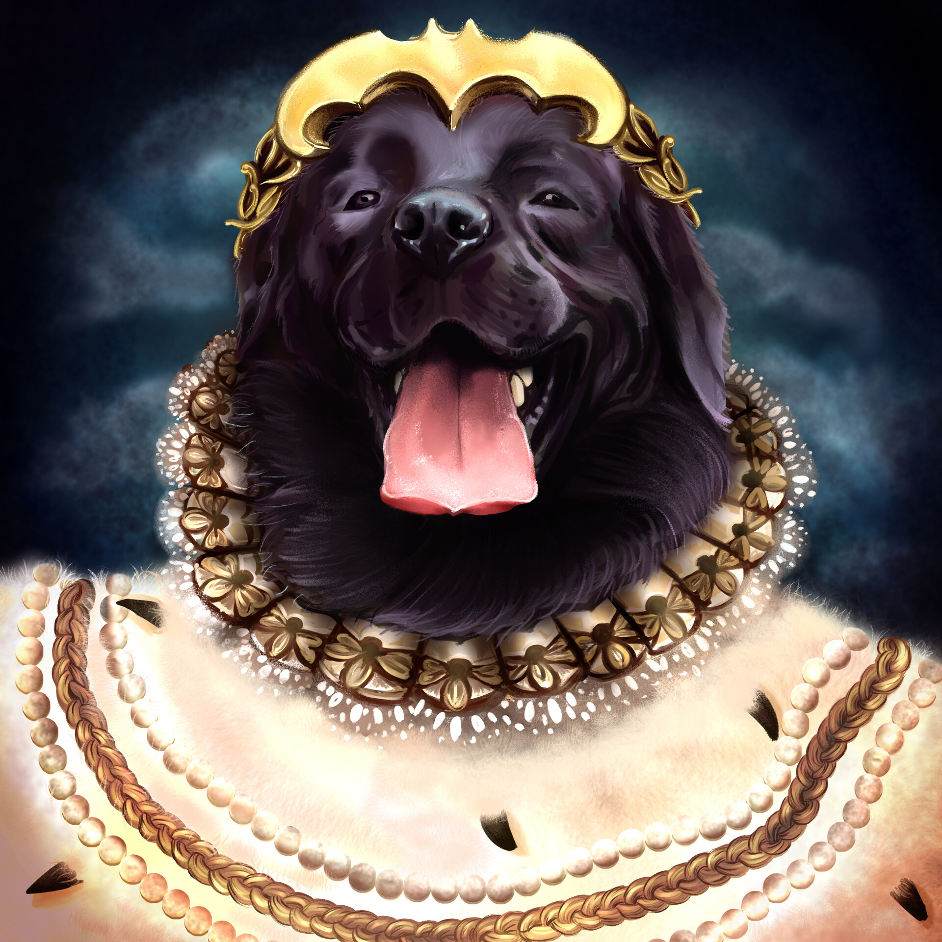 ArtStation - Dog Emperor