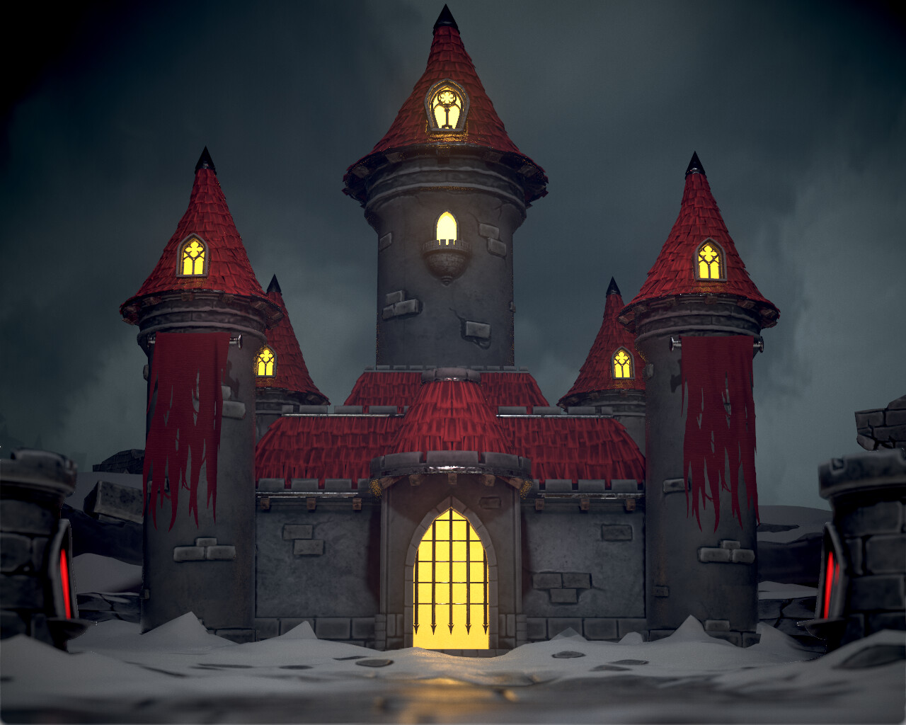 ArtStation - Towers Of Minduir - Environment