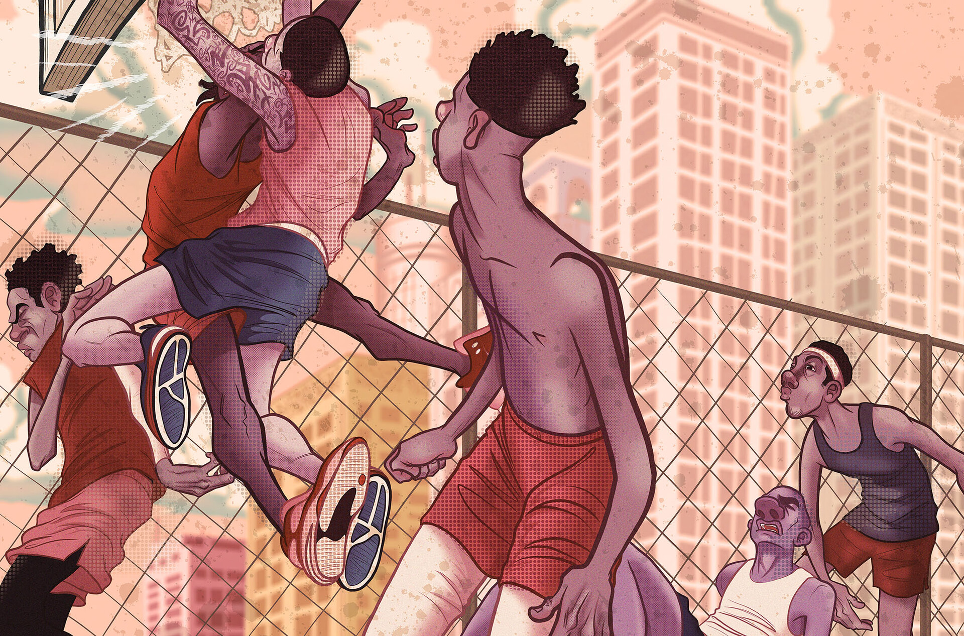 ArtStation - Pickup Basketball